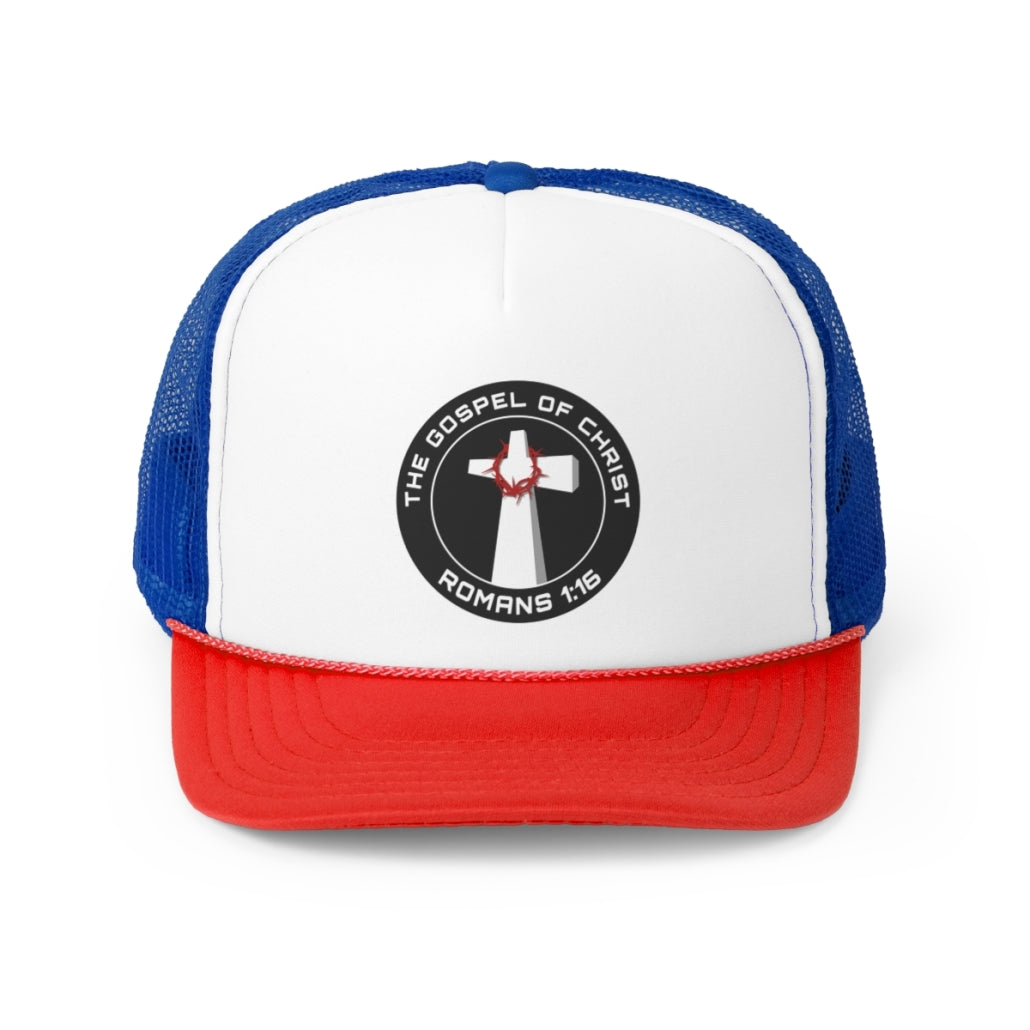 Unisex Twill Hat | Color - Red/Blue — TGOC Merch